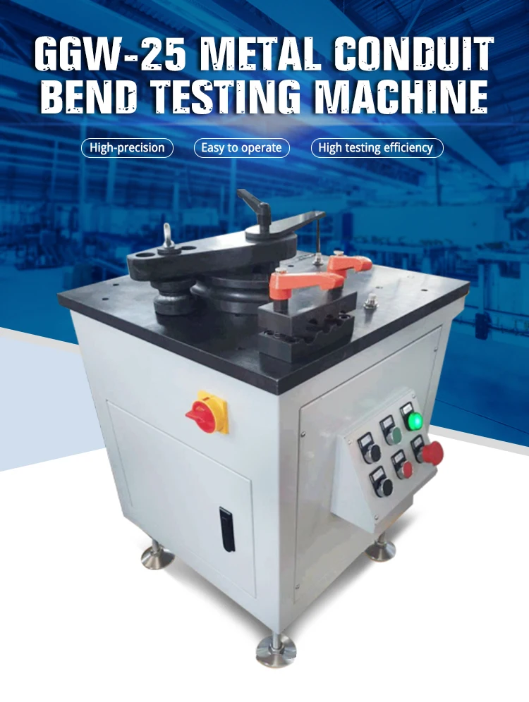 400kg Bending Strength Testing Machine 380v Metal Conduit Bend Testing ...