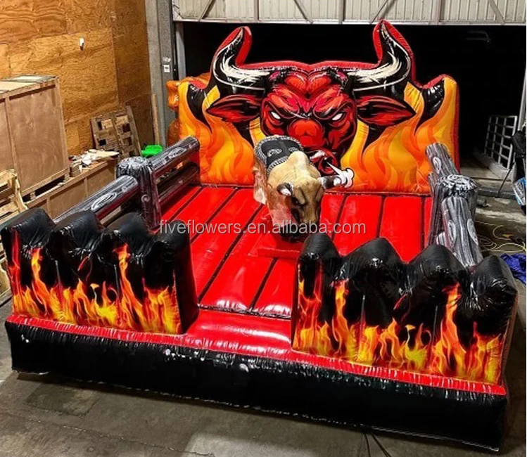 Crazy Rodeo Ride - Inflatable Mechanical Bull for All Ages