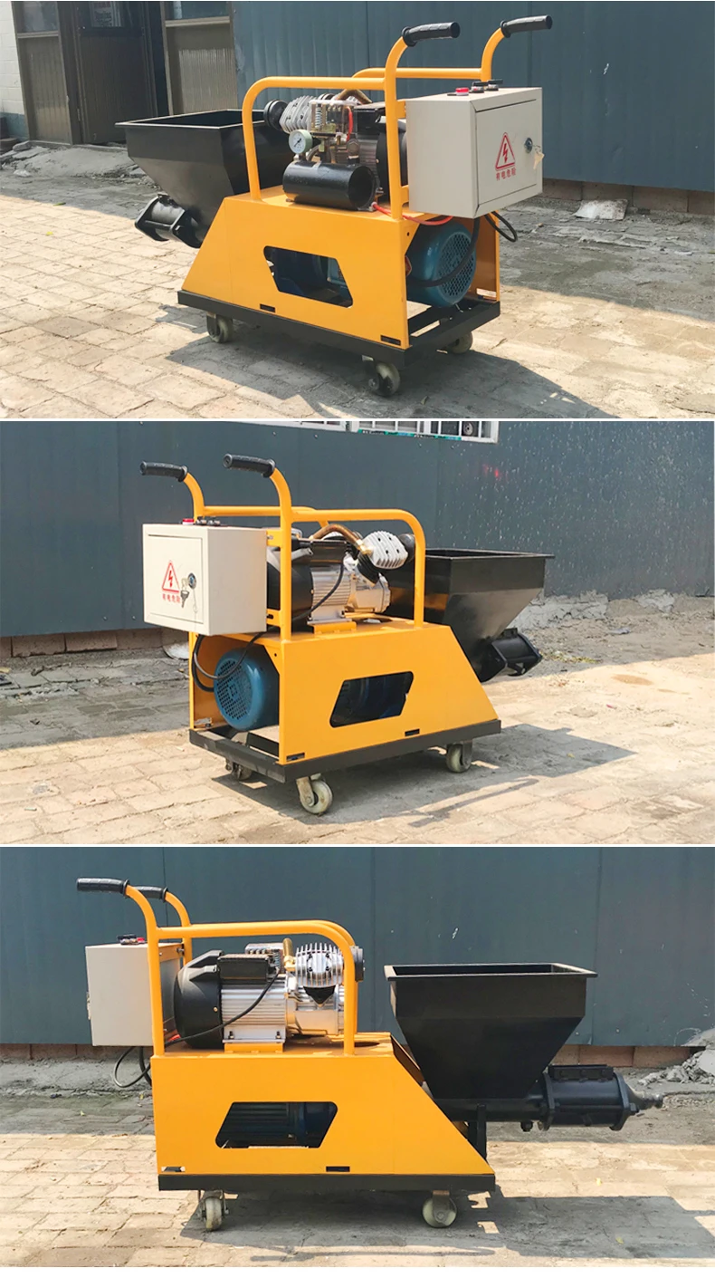Concrete Plastering Machine High Work Efficiency Plastering Machine ...