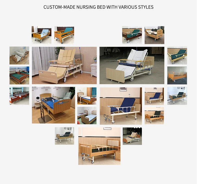 Multi-Functional Manual Hospital Medical Patient Care Nursing Home ...