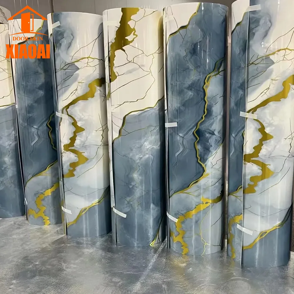 Modern Stone Plastic UV Board Paint-Free Wall Panel Engineering Hotel ...