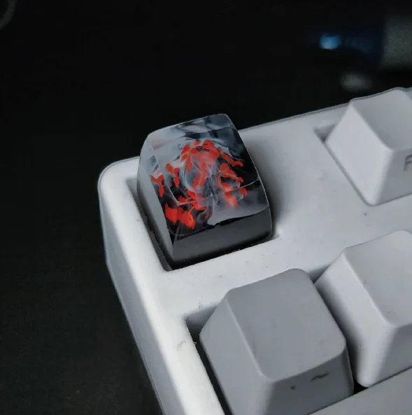 Customize Your Keyboard with Artisan Snow Mountain Keycaps