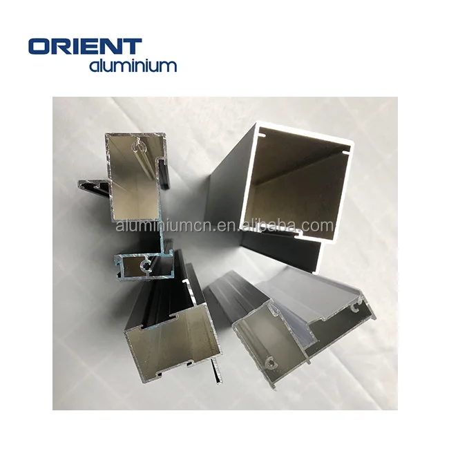 Aluminum Profile Storefront Facade - Stick Glazing Systems