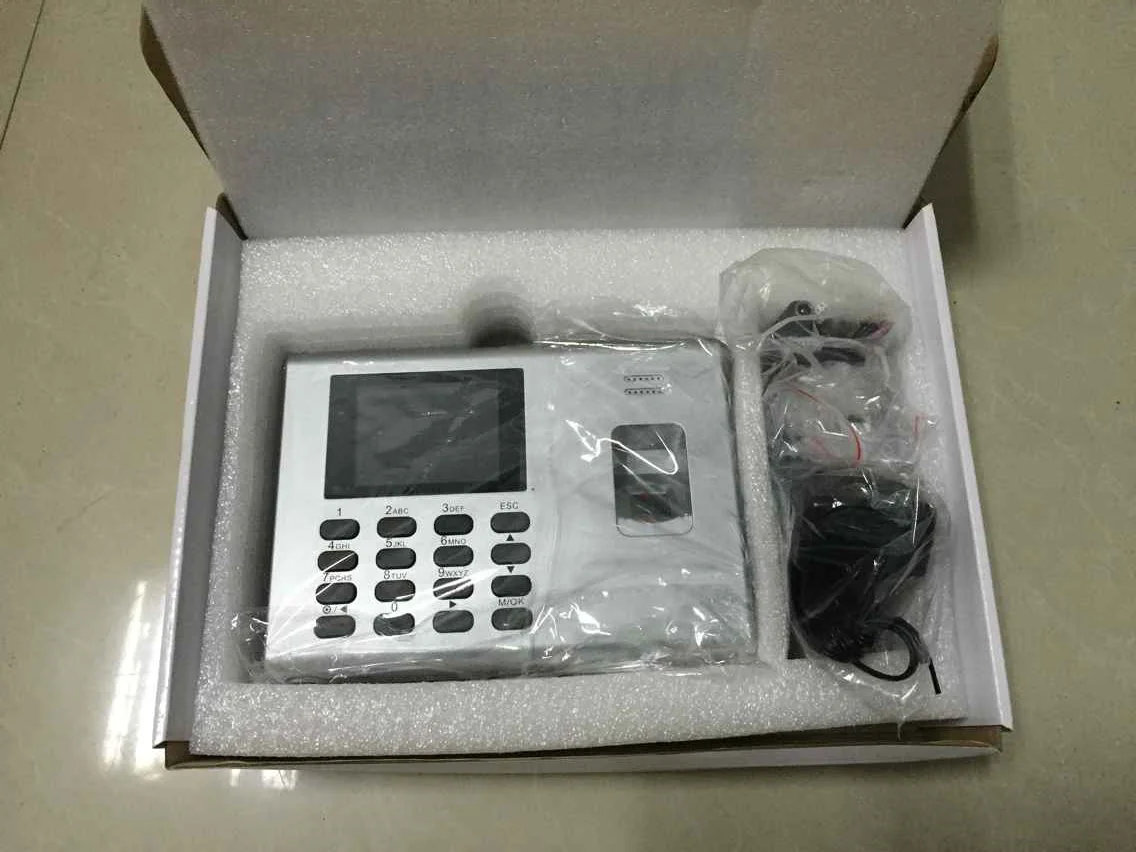 ZK K40 Built in Battery Linux System USB TCP/IP RFID Card Fingerprint Recognition Time ...