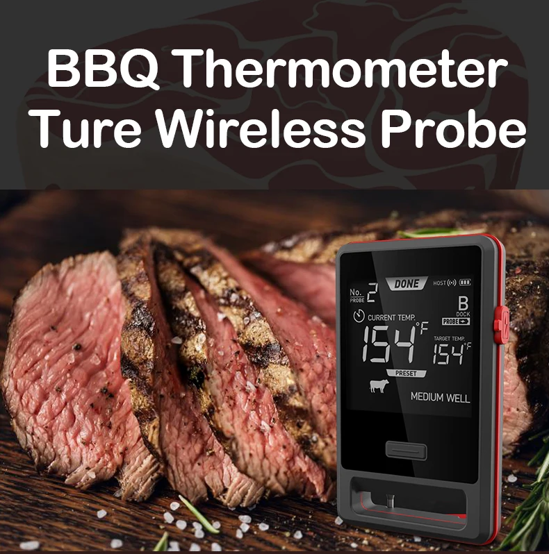 2023 Bluetooth Wireless Long Range Digital Kitchen Food Roast Meats Bbq ...