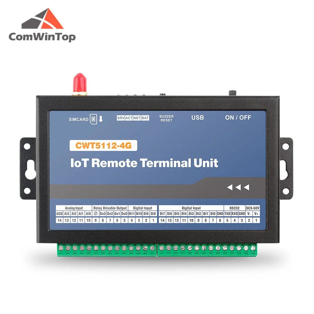 Cwt5112 Gsm Gprs 2g 3g 4g Wifi M2m Industrial Data Acquisition Module ...