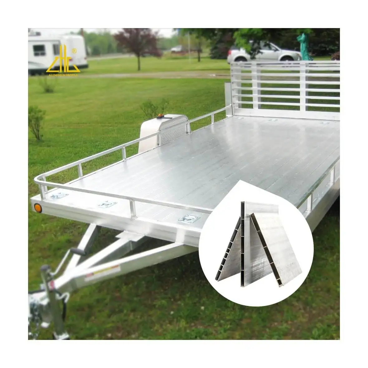 Aluminum Decking for Trailers, Pontoon Boats, and Docks