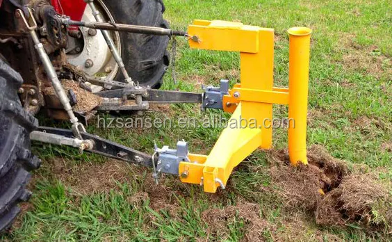 3 Point Single Tine Ripper with Pipelayer - Energy Saving Farm Machine
