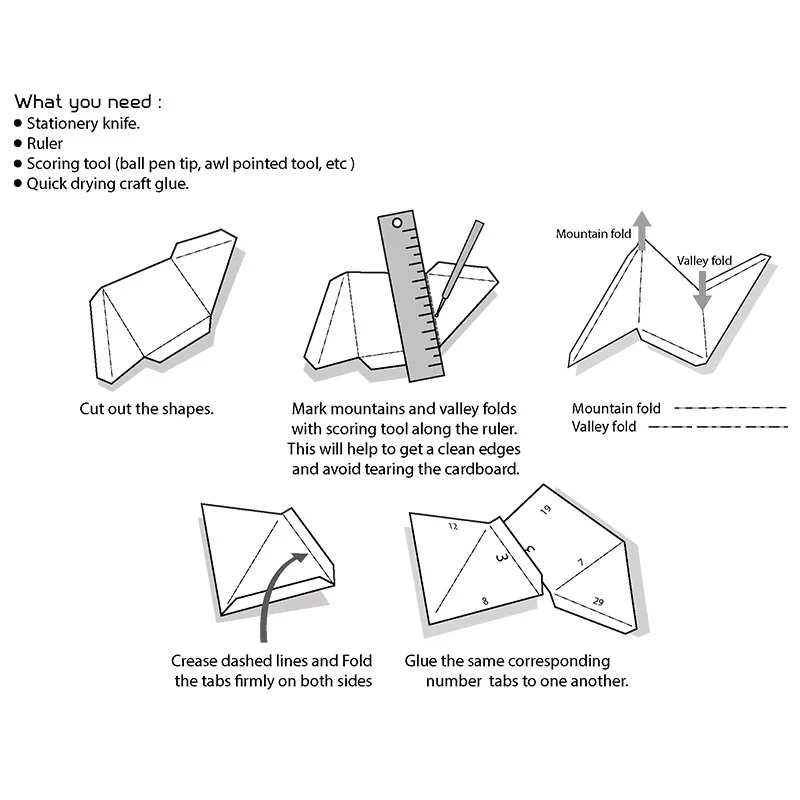 3D Standing Cat Paper Craft - Cool Kitty Models for Home