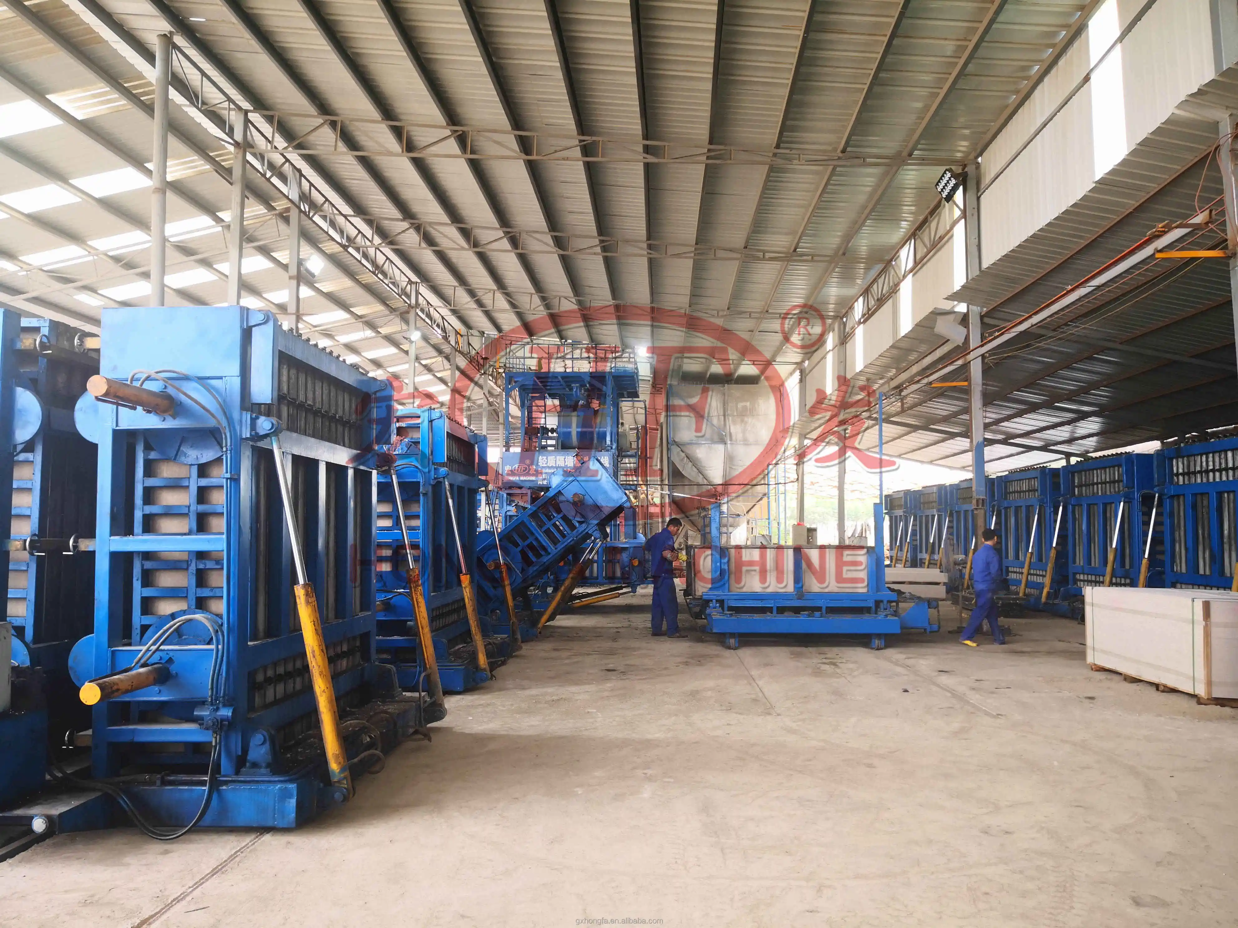 Precast Prestressed Concrete Hollow Cored Floor/wall Slab Machine ...
