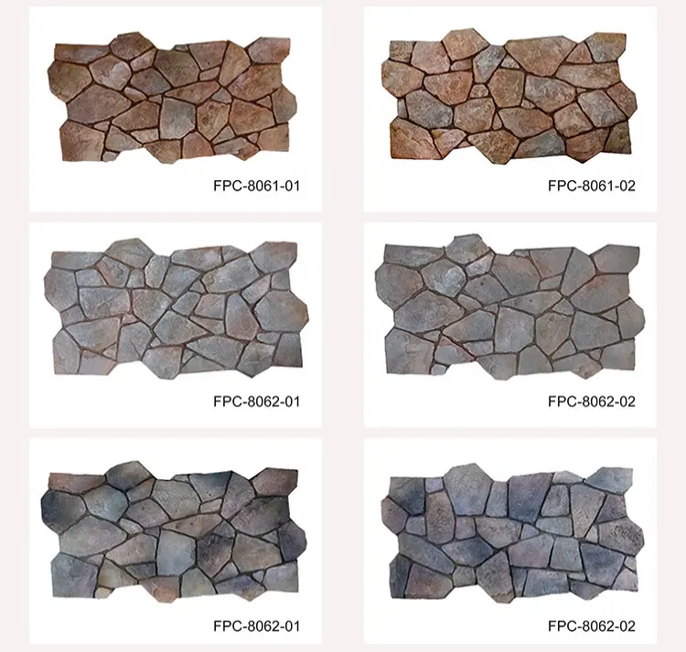 Pu Stone Wall Panel Multiple Colour Pu Stone Wall Panels Pu Rock Wall ...