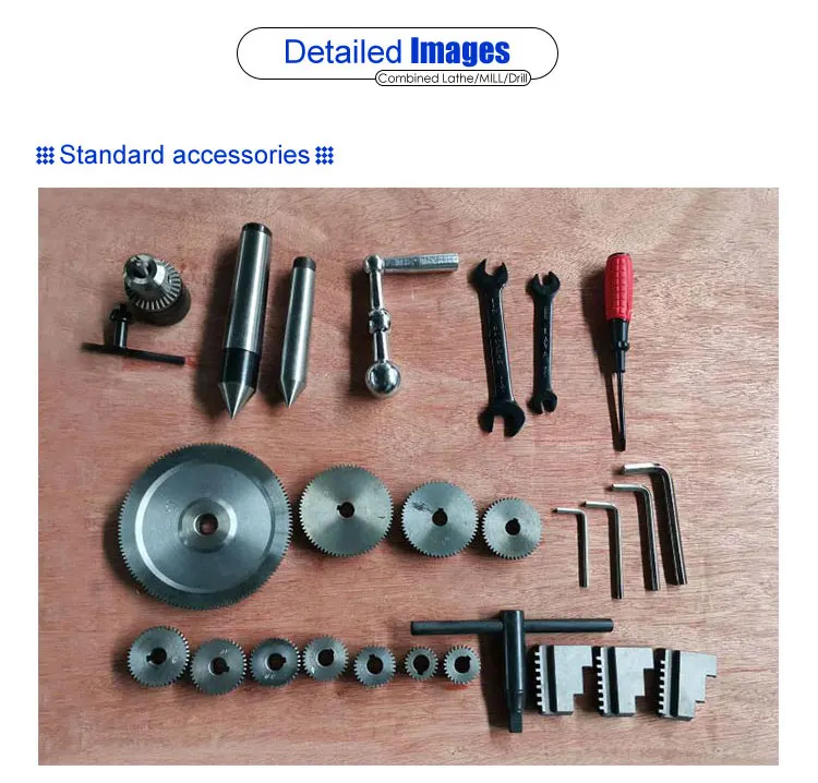 Lathe and Milling Drilling Combine Machine MP500 for Sale - Precision ...