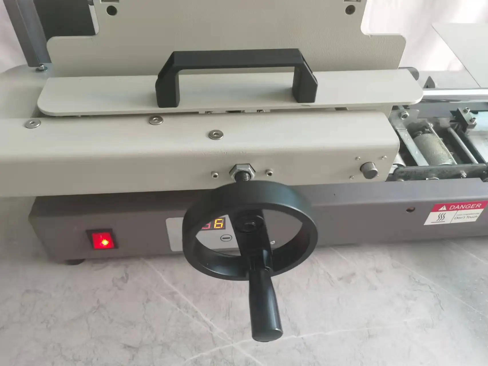 Hardcover Book Binding Machine - Manual Hot Melt Glue