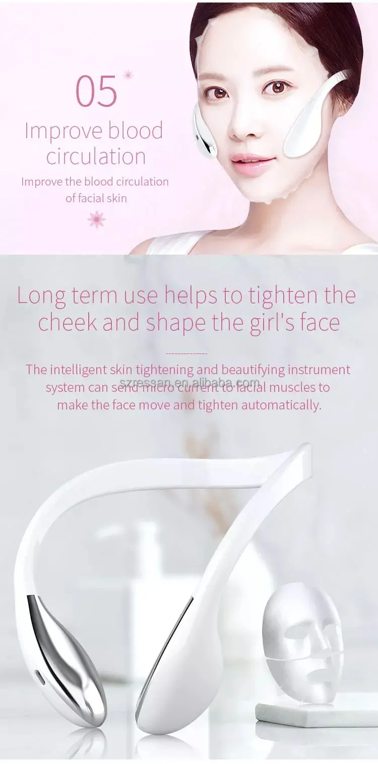3-Gear High-Vibration Face Lifting Skin Tightening Machine Wrinkle ...