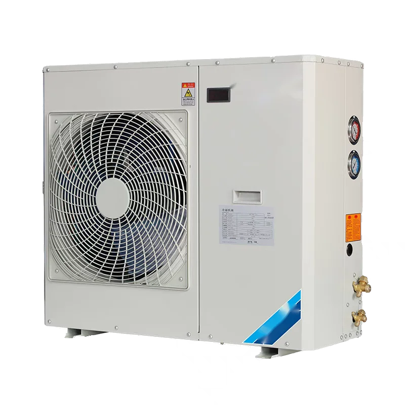 Small Integrated Cold Storage Freezing Refrigeration Machine Complete ...