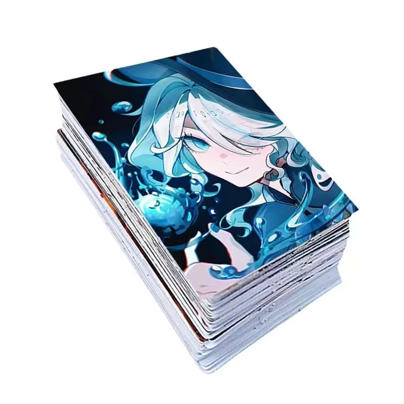 64pcs/set Game Genshin Impact Stickers Focalors Furina Anime Cartoon ...