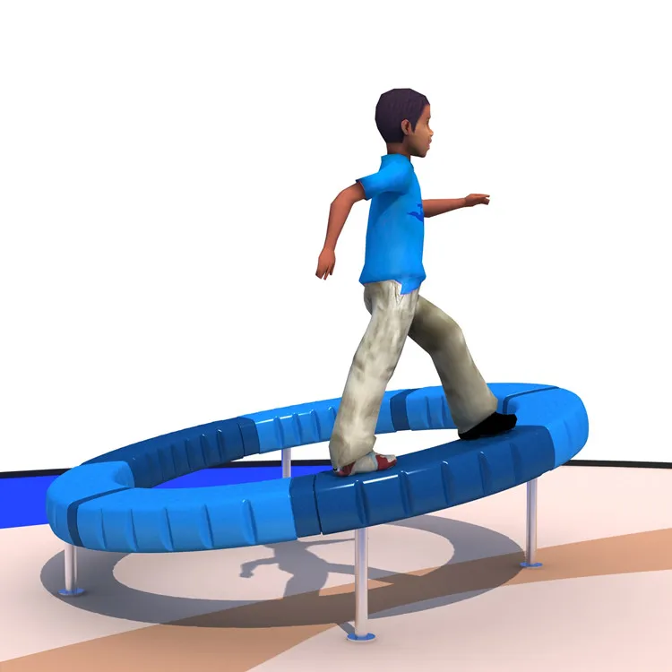 Kids Outdoor Big Slanting Rotational Ring Spinning Play Equipment ...