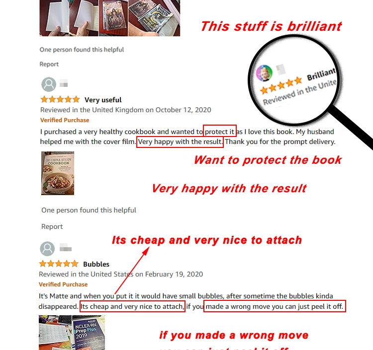 Cpp Plastic Roll For Book Cover 20m 45cm 45cmx20m Diy Custom Made Easy To Cut Waterproof ...