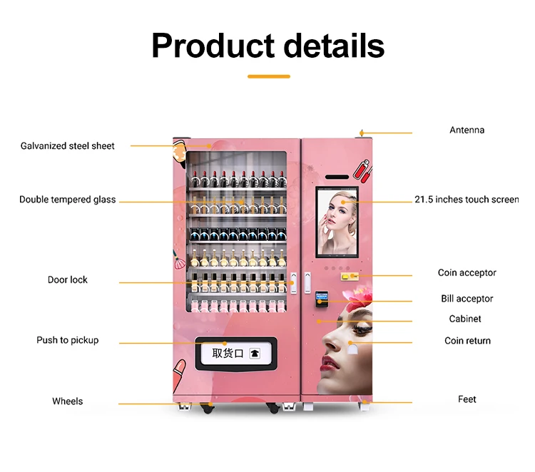 Benifit Makeup Vending Machine Cosmetics Product Hair Eyelashes Hat ...