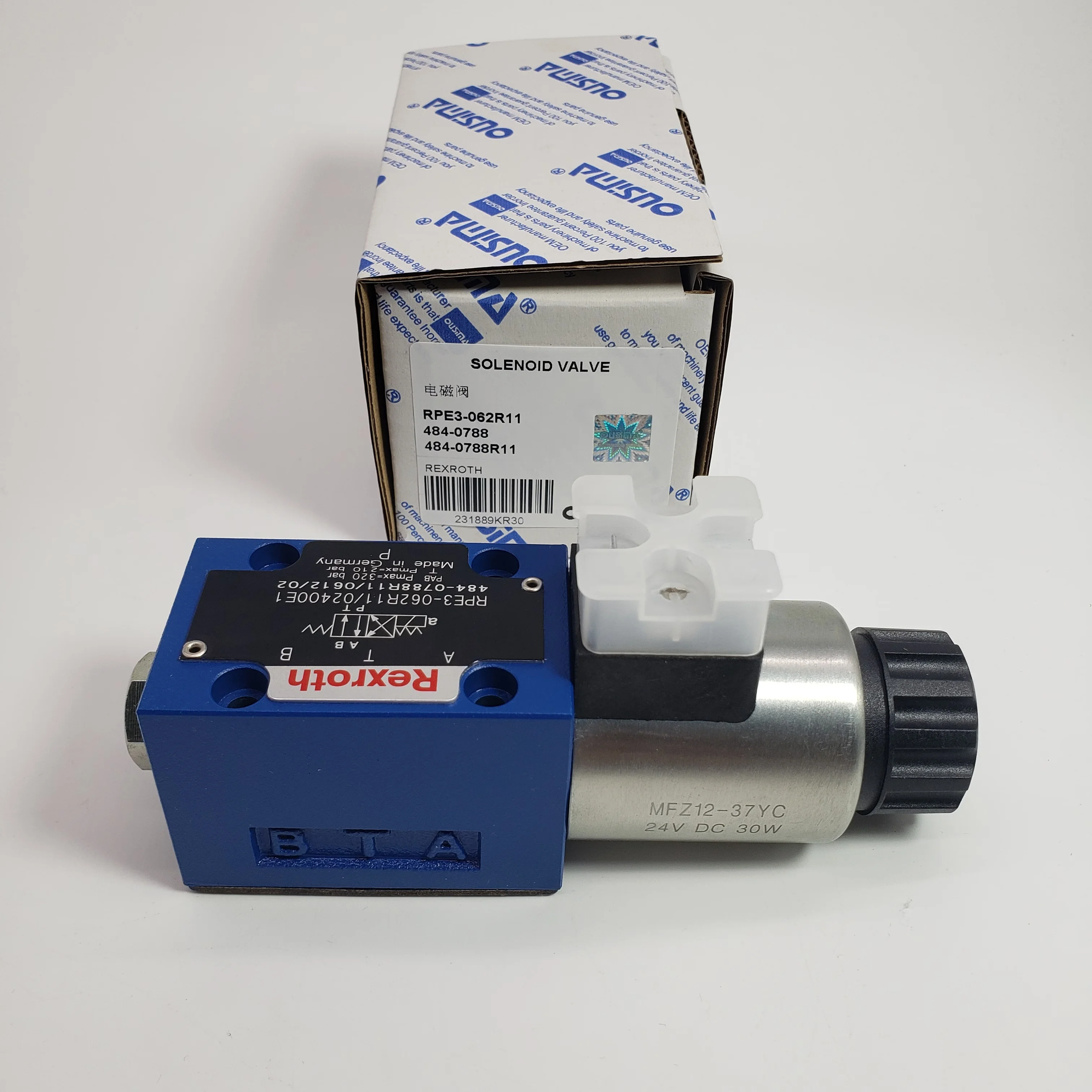Rexroth Control Valve Solenoid Valve RPE3-062R11 484-0788