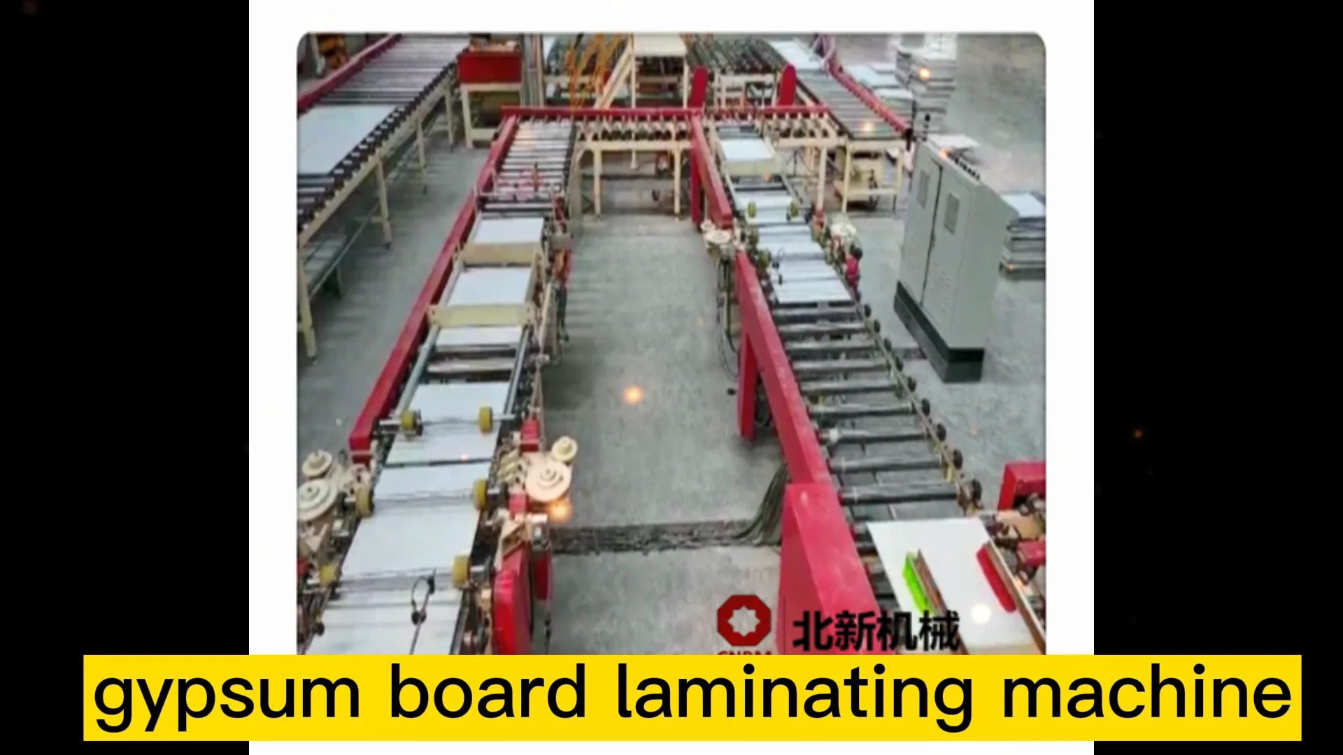 Gypsum Board Laminating Machine Gypsum Ceiling Tile Production Line ...