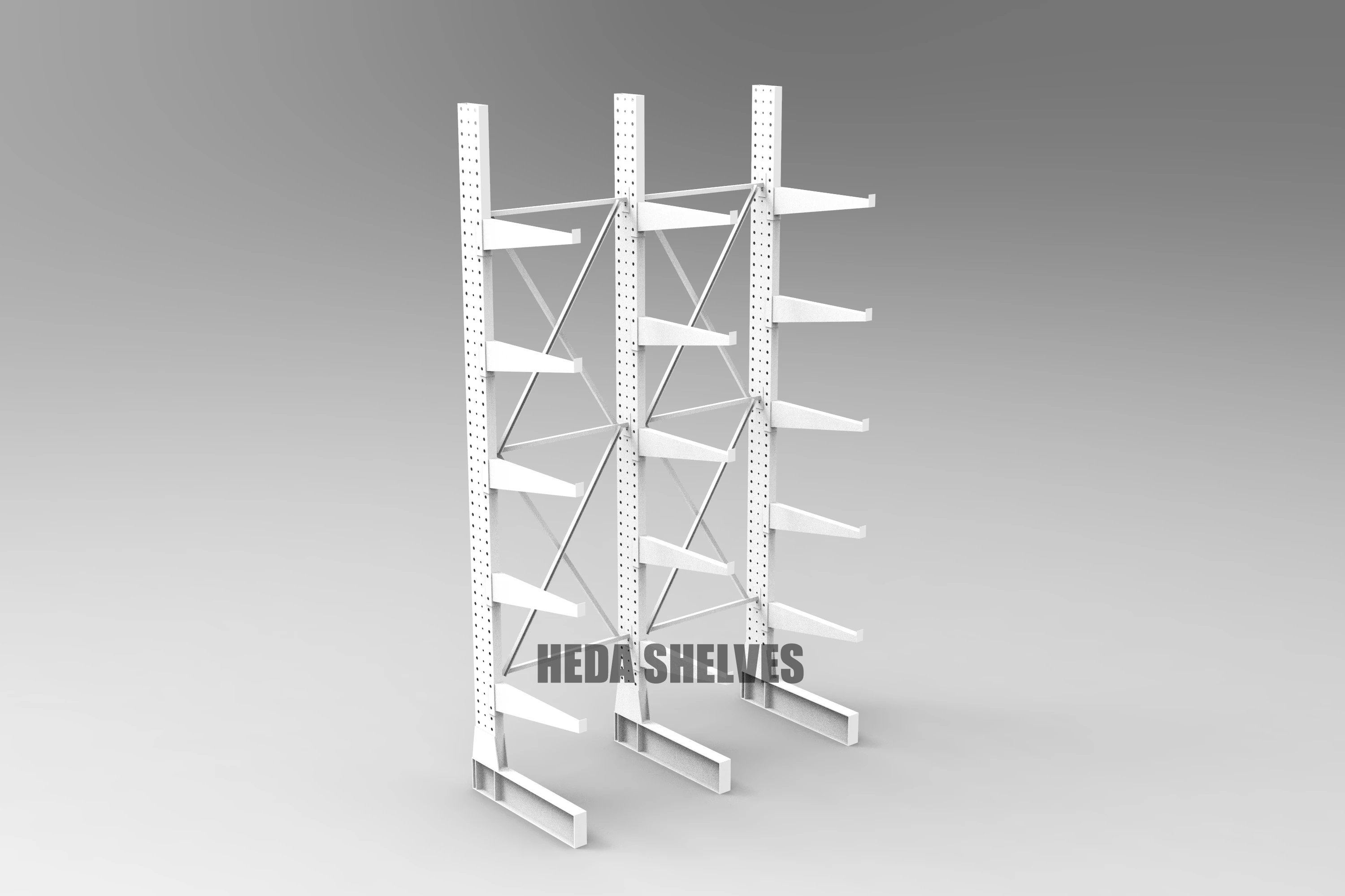 Single Sided Cantilever Rack OEM Heavy Duty Cantilever Racking System ...