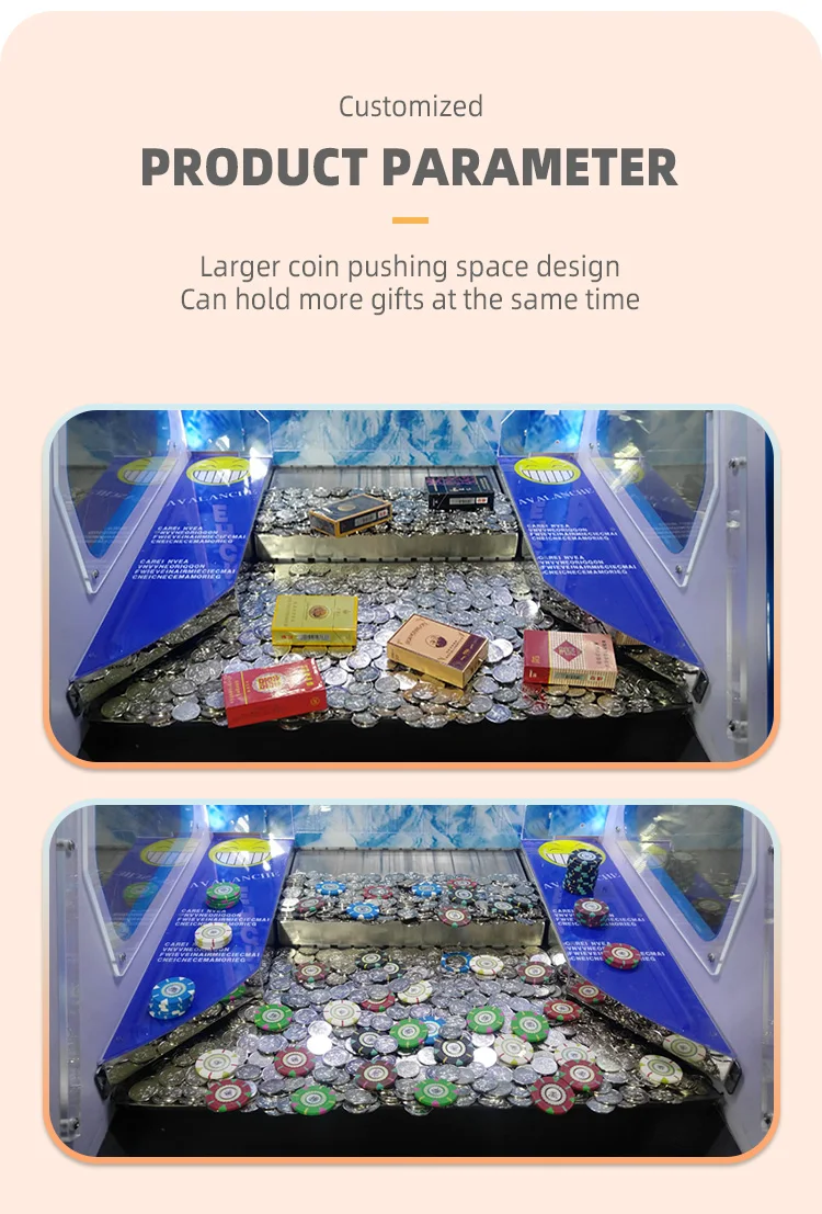 Factory Design Mini Coin Operated Push Coin Quarter Drag Game Machine ...