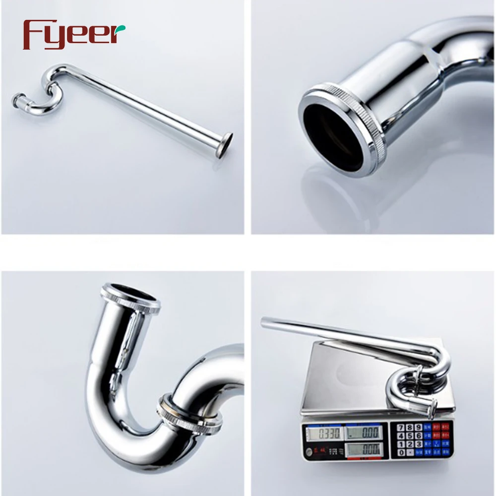 Fyeer Bathroom S Trap Waste Water Siphon Drain Pipe - Durable & Easy ...