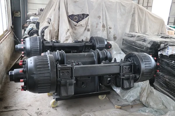 32 Ton Single-point Suspension Special Axle Suspension for Suspension ...