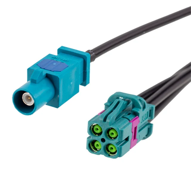 4pin Mini Fakra Mate-ax Female To Fakra Male Car Wireless Signal Cable ...