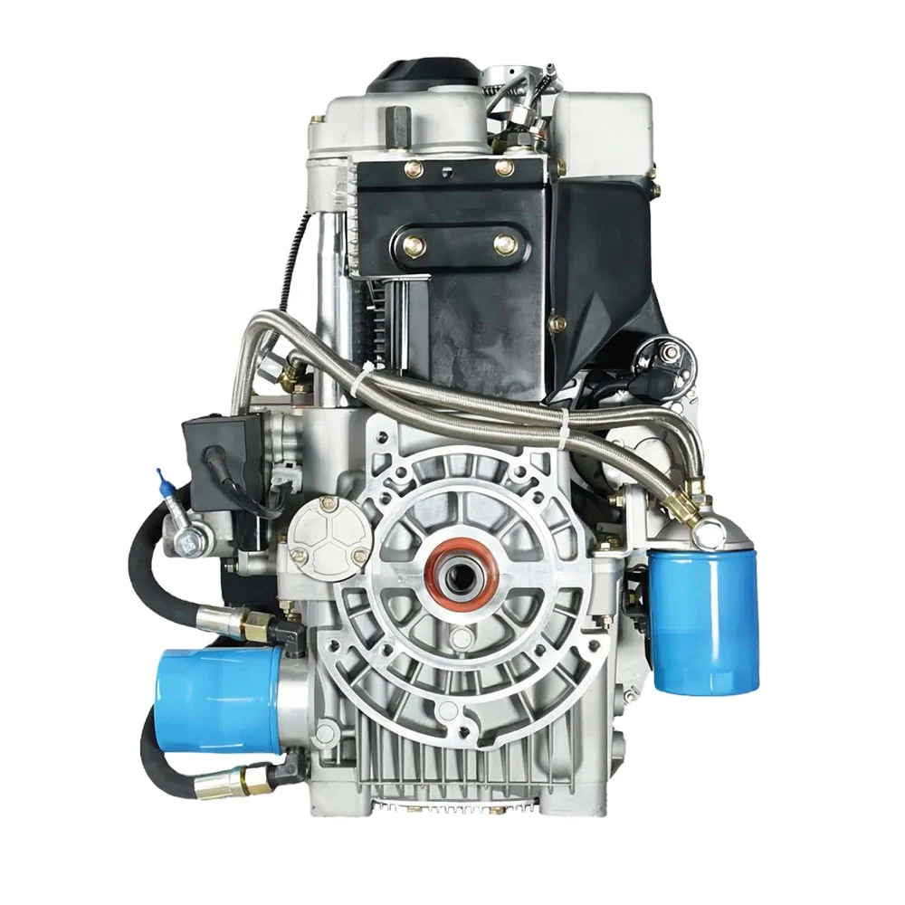 20HP 4 stroke 997cc Naturally Aspiration air-cooled two cylinder in ...