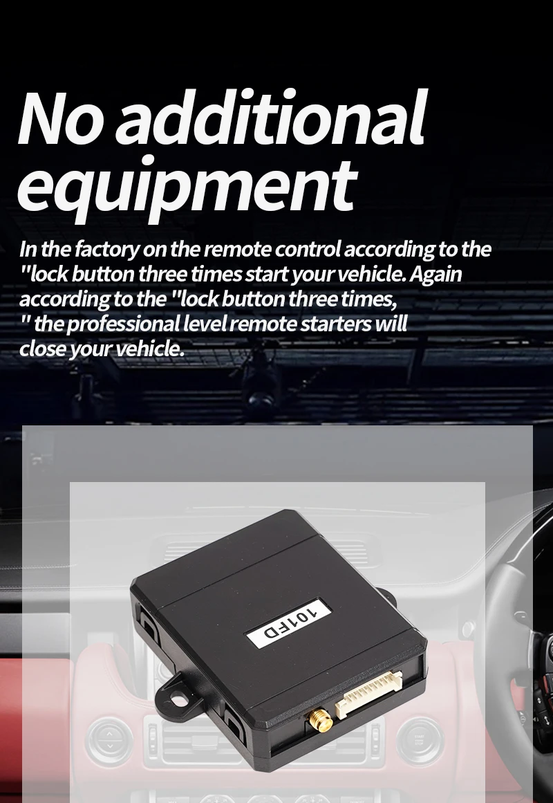 Ford Smart Mobile Phone APP Control - GPS Tracking & Remote Start