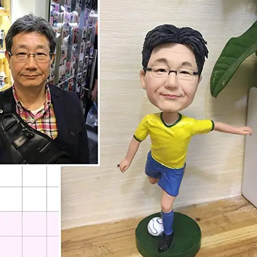 Custom Resin Birthday Gift Bobble Heads - Realistic & Personalized