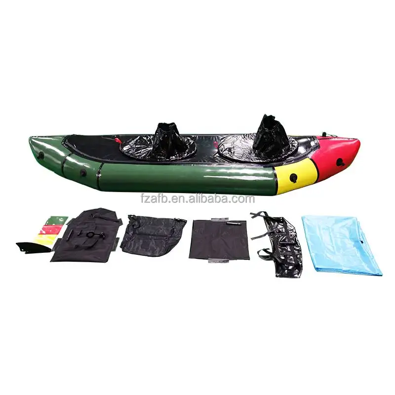 420D Double Pack Raft - Lightweight Two Person Inflatable