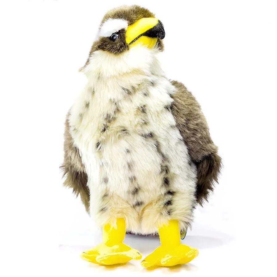 Greenmart Wild Animal Falcon Hawk Stuffed Premium Fluffy Bird Stuffed ...