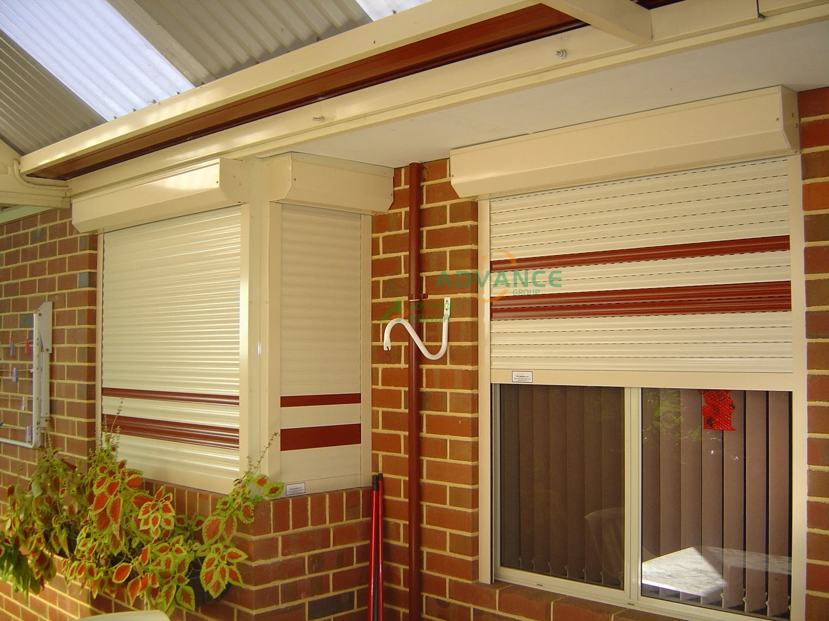 Shutters for Gazebo Aluminum Roller Panels Motorized Operation ...