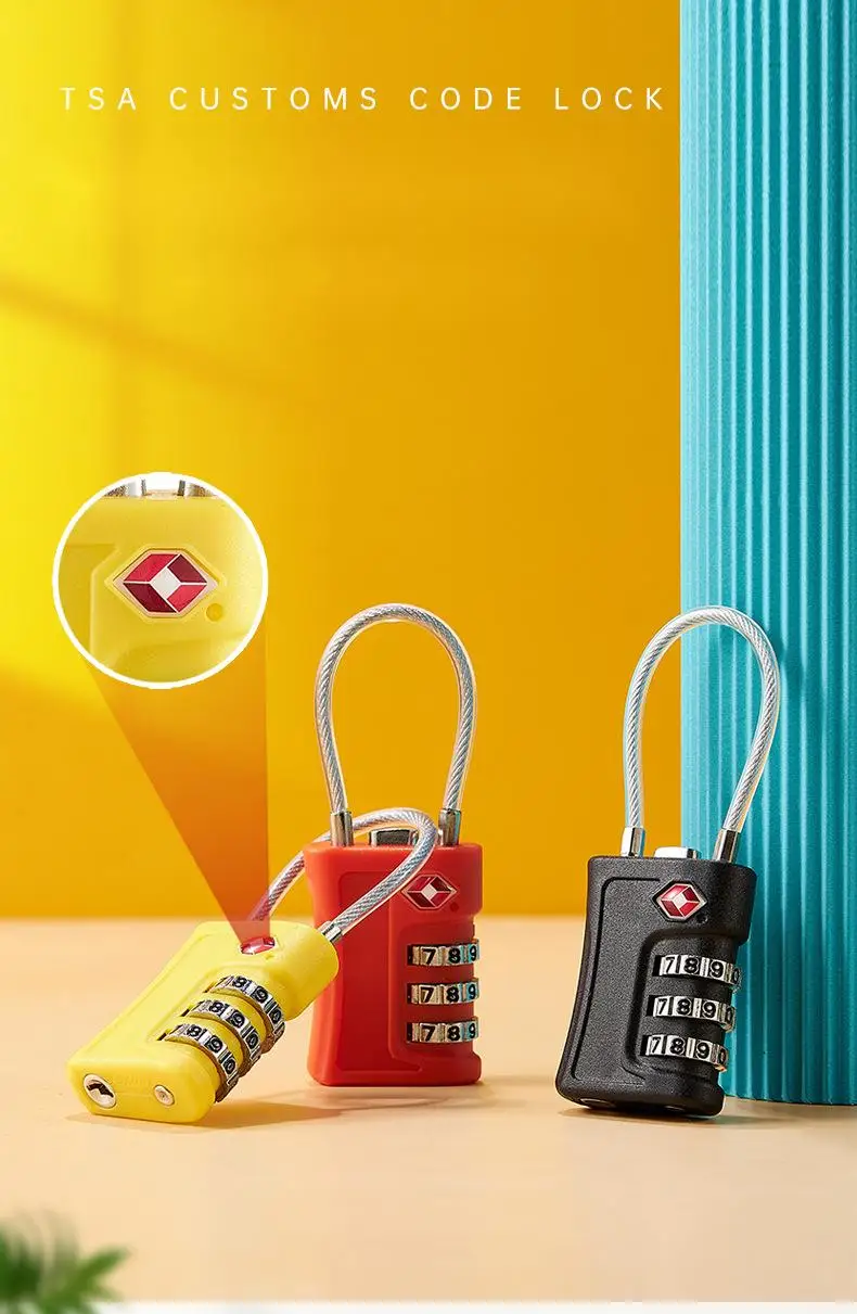 Best Price TSA Approved Combination Padlock - 3 Digit Lock