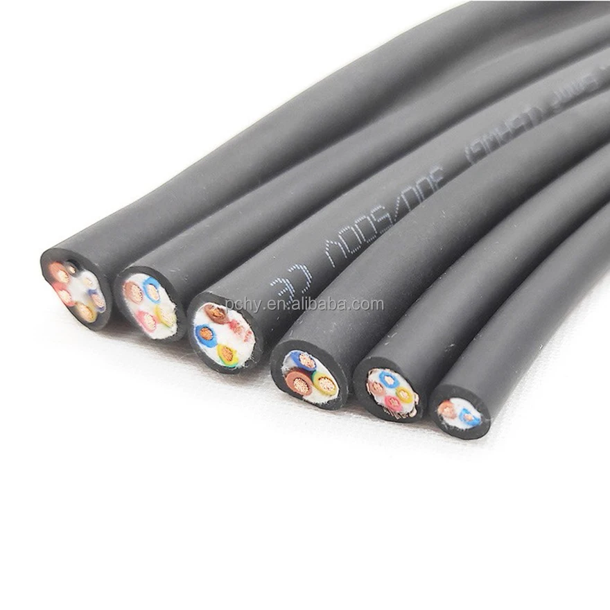 Flexible Soft Electrical Power Cable Rvv Copper 12 Core 0.5mm 0.75mm 1mm 1.5mm 2mm 2.5mm 4mm 6mm ...