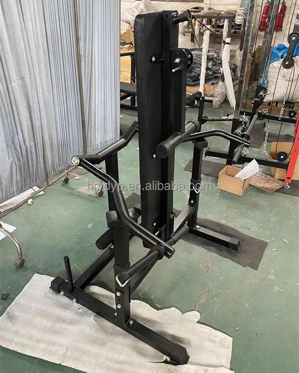 Foldable Chest Press Machine Weight Lifting Bench Gym Equipment HREBH80 ...