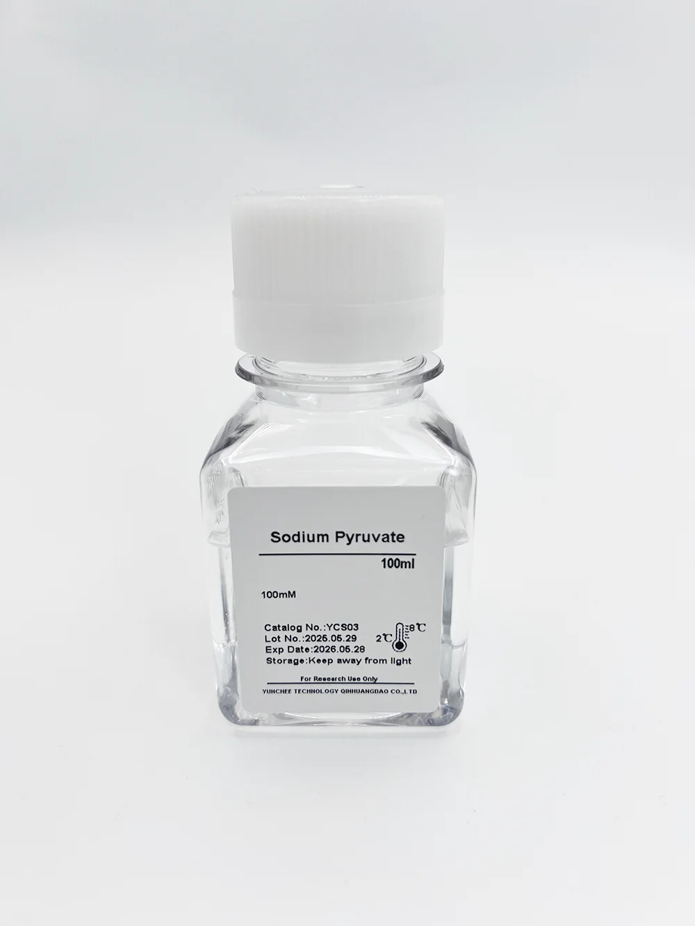 Concentration 100 mM Sodium Pyruvate OEM Support Available 100ml ...