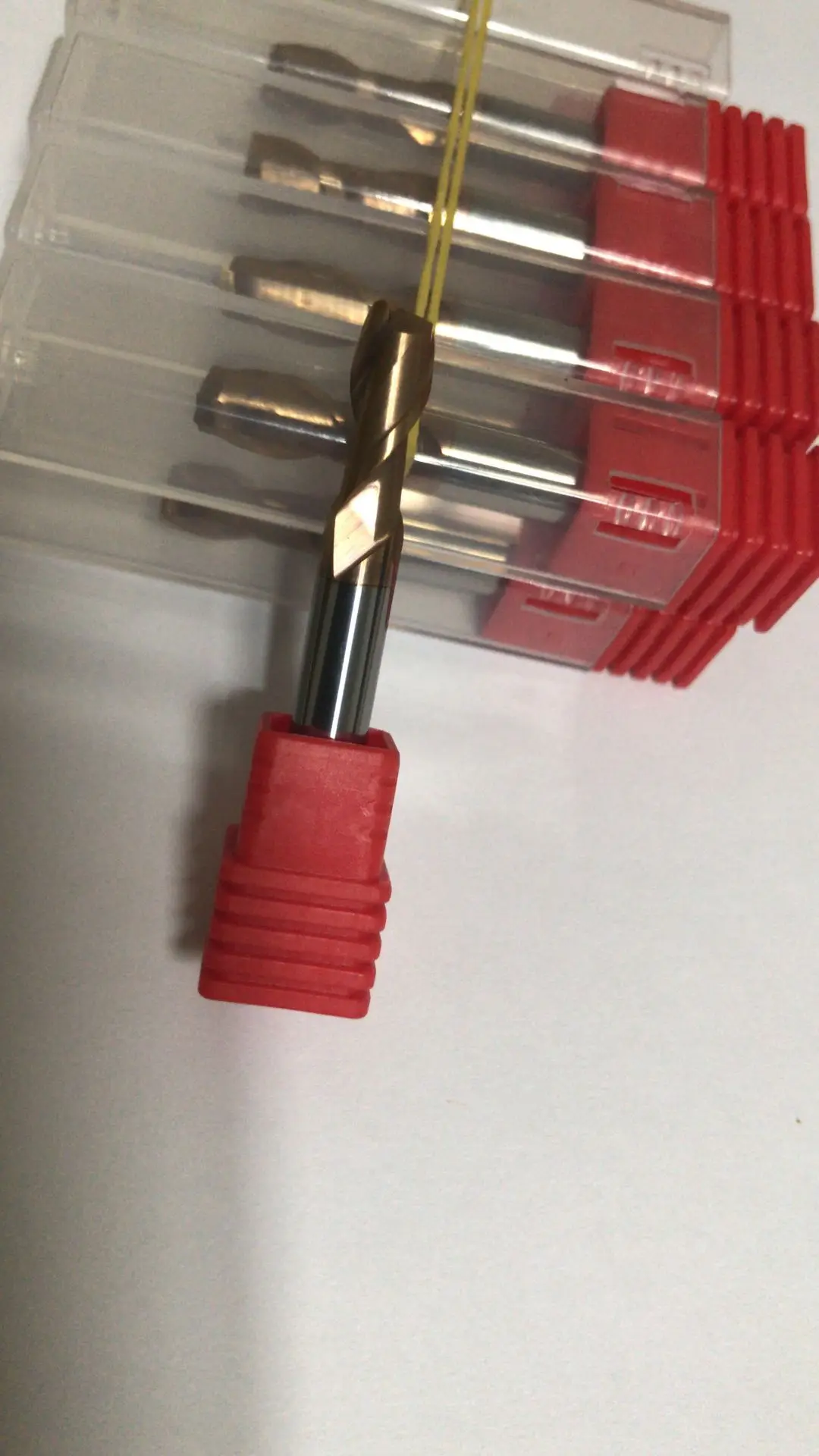 Hrc45/68 Cnc 4teeth D4 D6 D8 D10 D12 Ballnose Round Endmill Bullnose ...