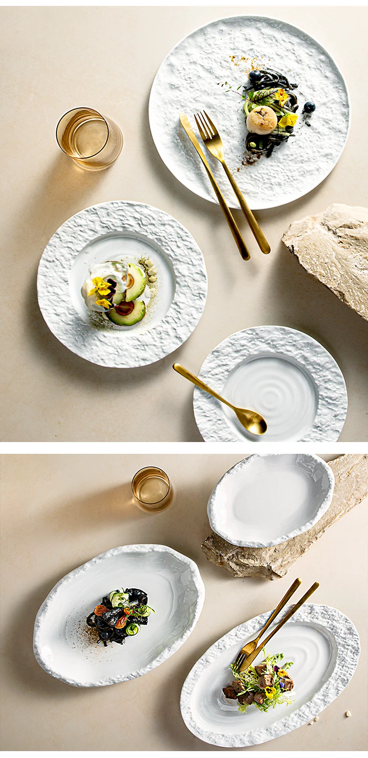 Jiujiuju Dinnerware Set - Modern, Customized Ceramic Plates
