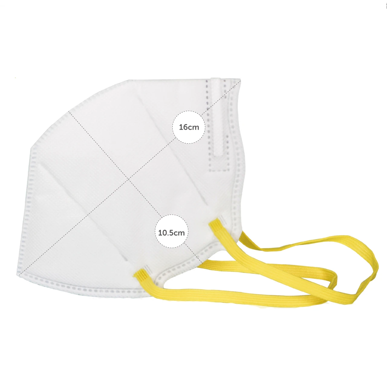 Niosh Certified Approved Disposable Face Dust Masks Small N95 Mask With ...