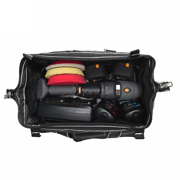 OEM Rugged Auto Cleaning Tool Bag Wide Open Car Detailing Storage Bag ...