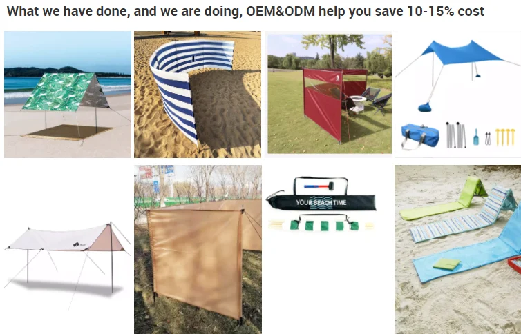 Pe Outdoor Windbreak Wind Breaker Shelter Sun Screen From Factory ...