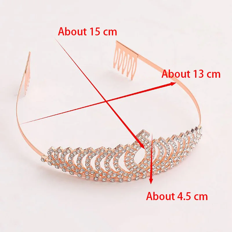 Customize Logo Bride Wedding Dinner Crown OEM/ODM Rhinestone Crowns for ...