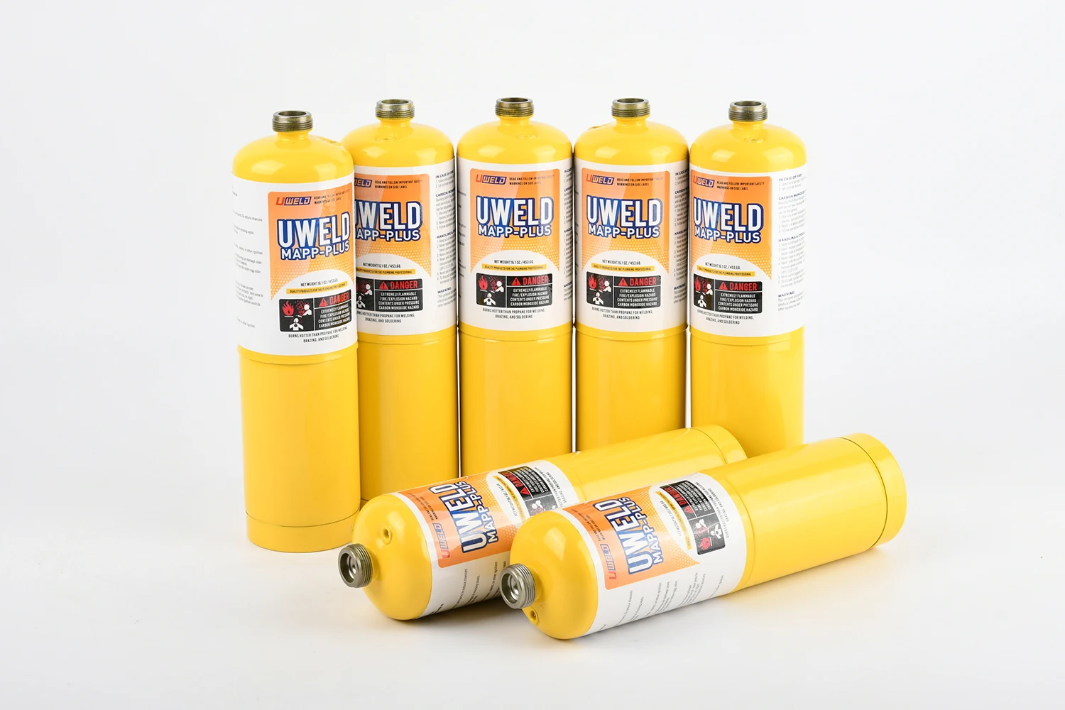 Uweld Small Bottle Mapp Propane Oxygen Gas Cylinder For Soldering And ...