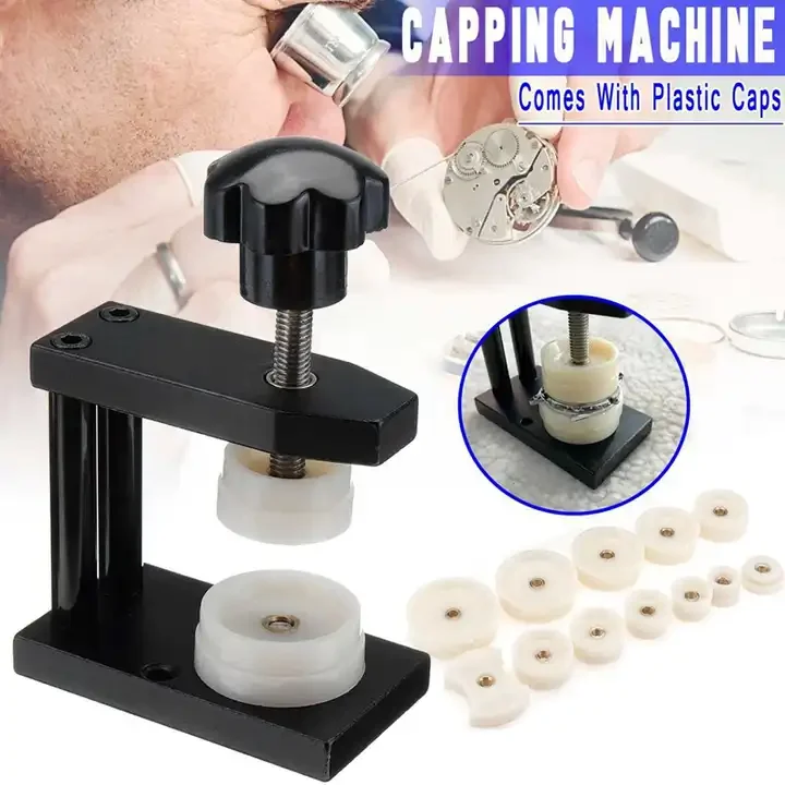 Watch Case Press Dies Watch Crystal Front Back Case Cover Screw Press ...