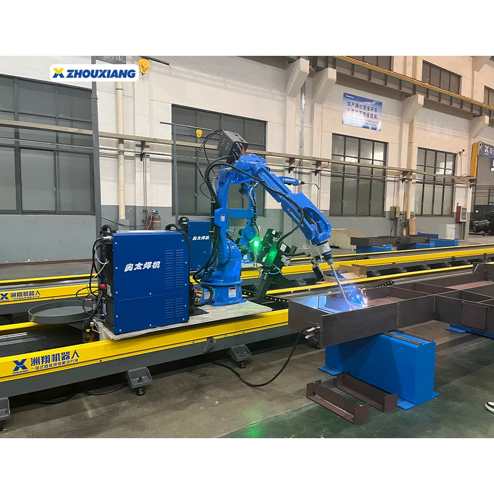 Manufacture Automatic Robotic Welding Station Mig Cnc Welding Robot ...