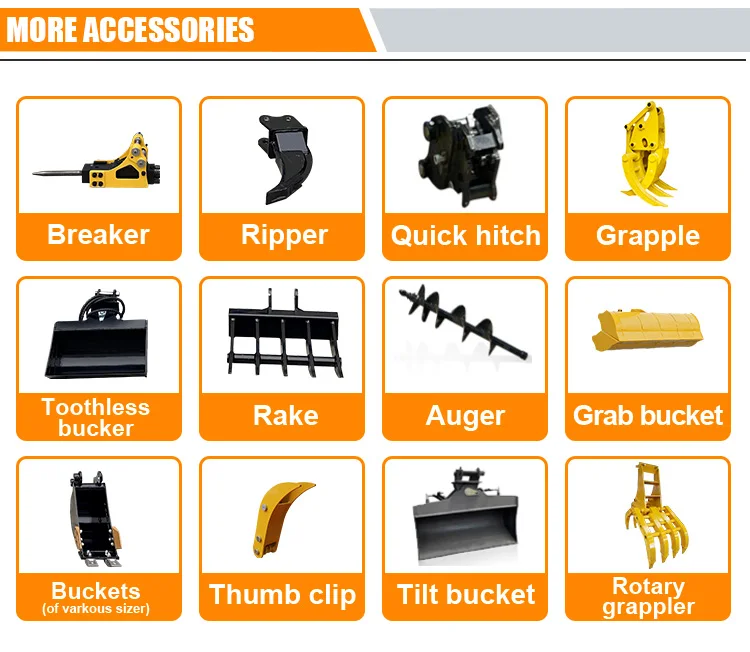 Rippa 1 Ton Mini Bagger - Efficient Earth-Moving Machine